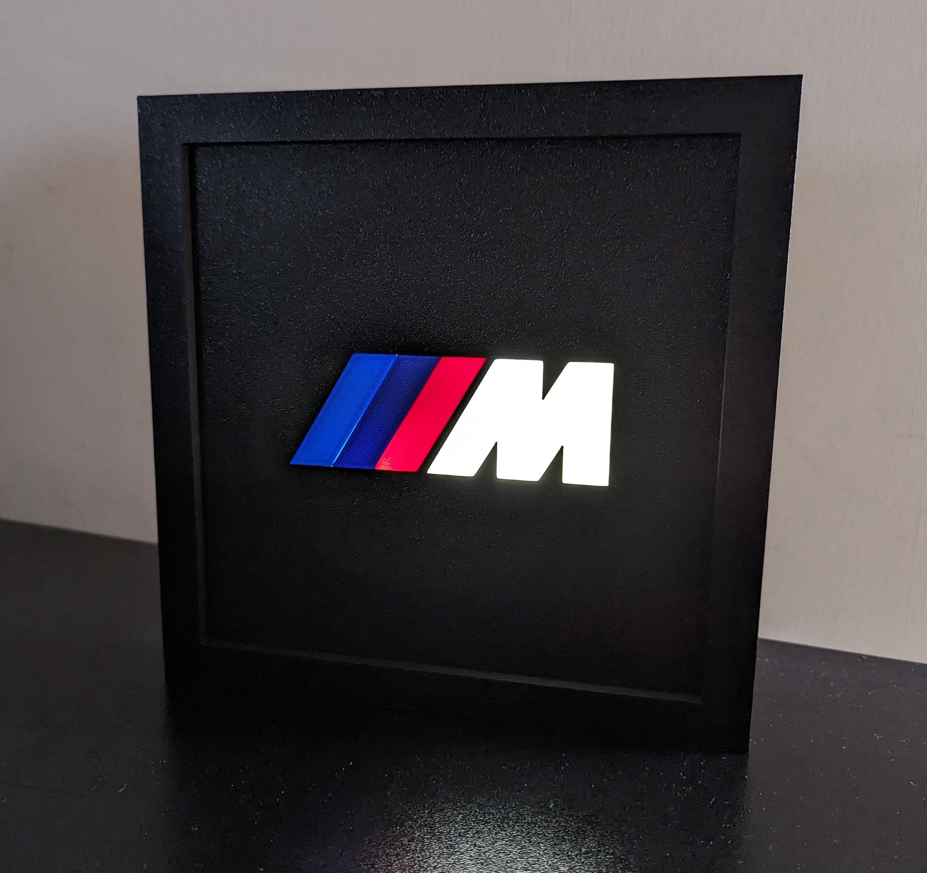 BMW M Power LED Light Box | USB Powered | Car | Gift - Etsy