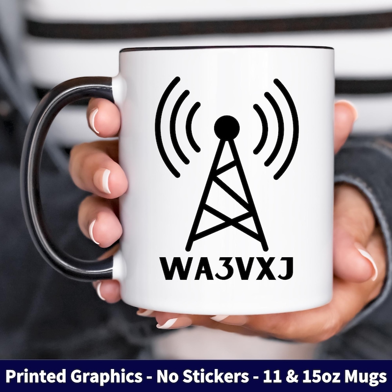 Custom Cups Ham Radio - Etsy