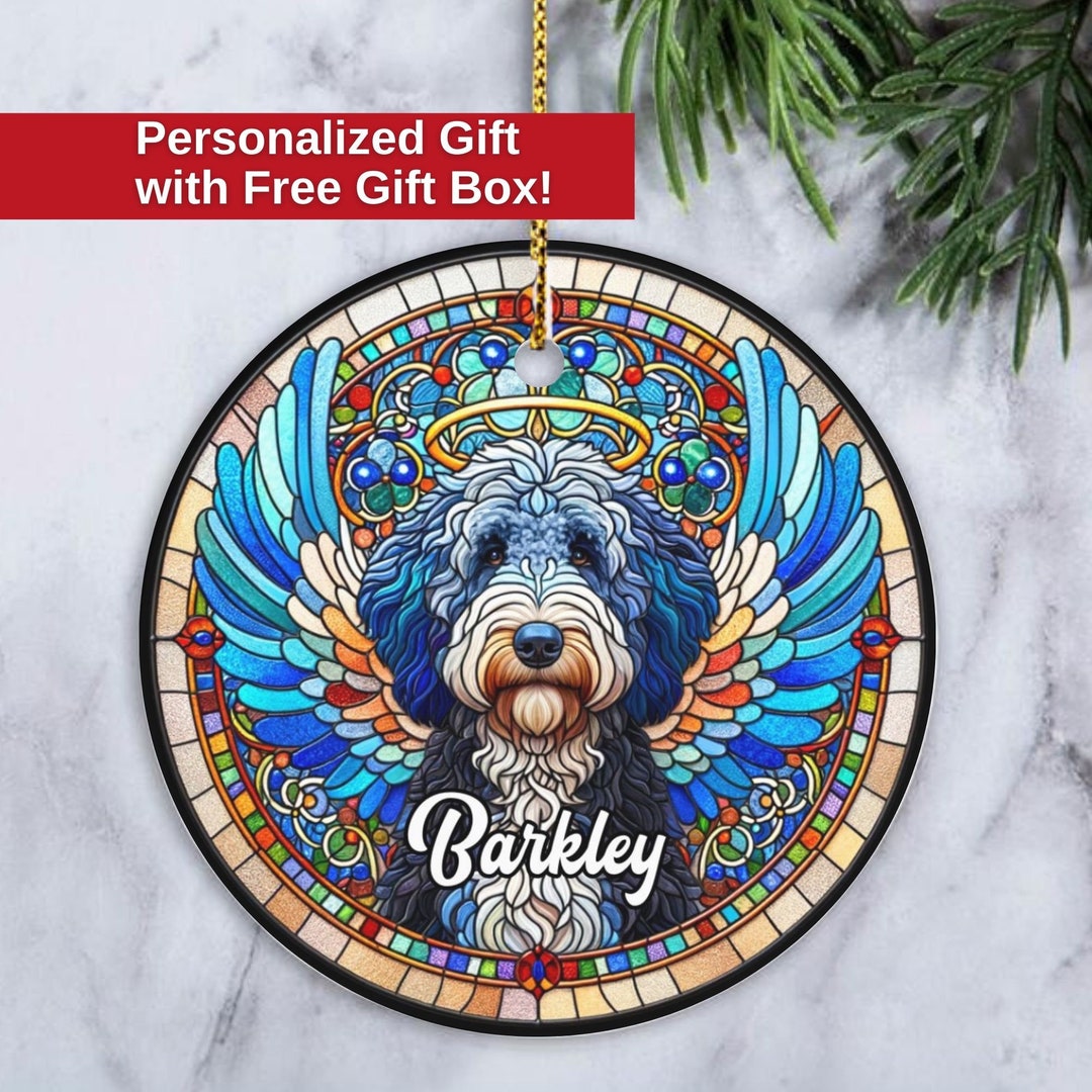 Pet Memorial Gift, Goldendoodle Custom Ornament, Dog Loss Keepsake, Dog ...