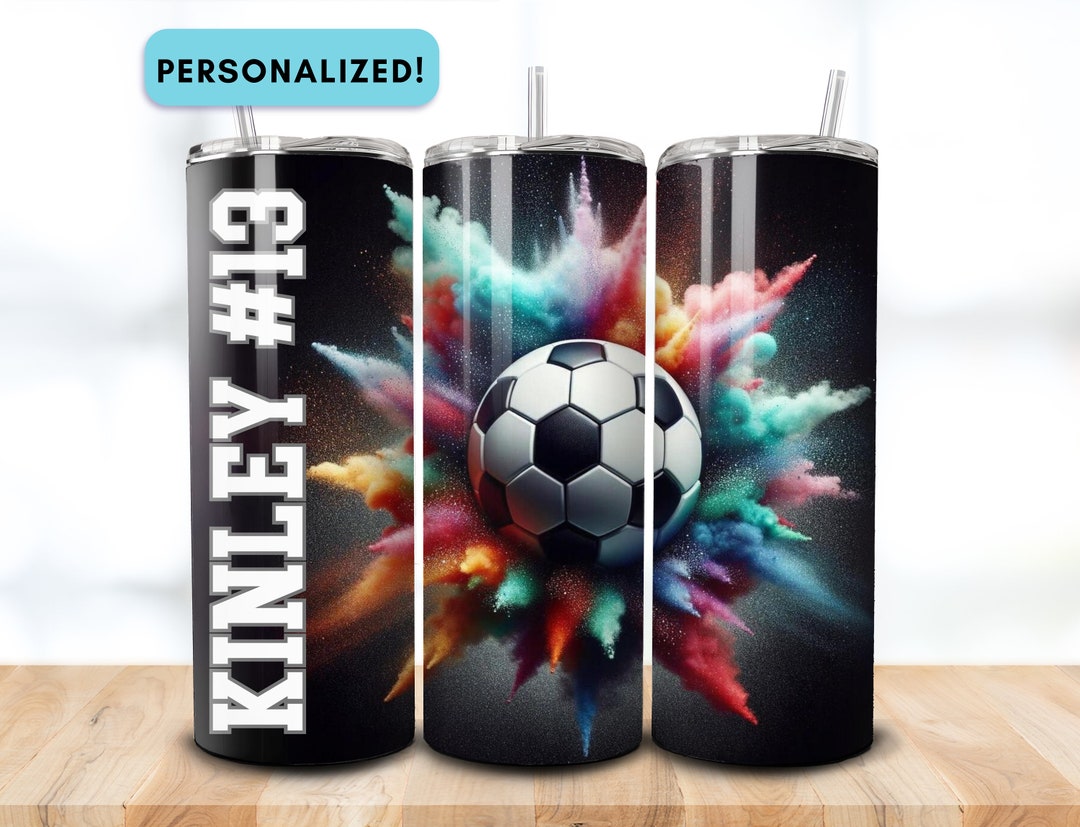 Personalized Soccer Mom Gift, Soccer Travel Cup, Gifts for Futbol ...