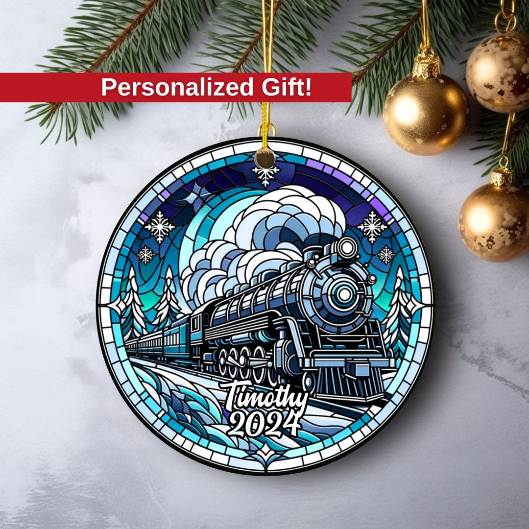 Train Gift, Train Collector Gift, Train Ornament, Train Ornament ...