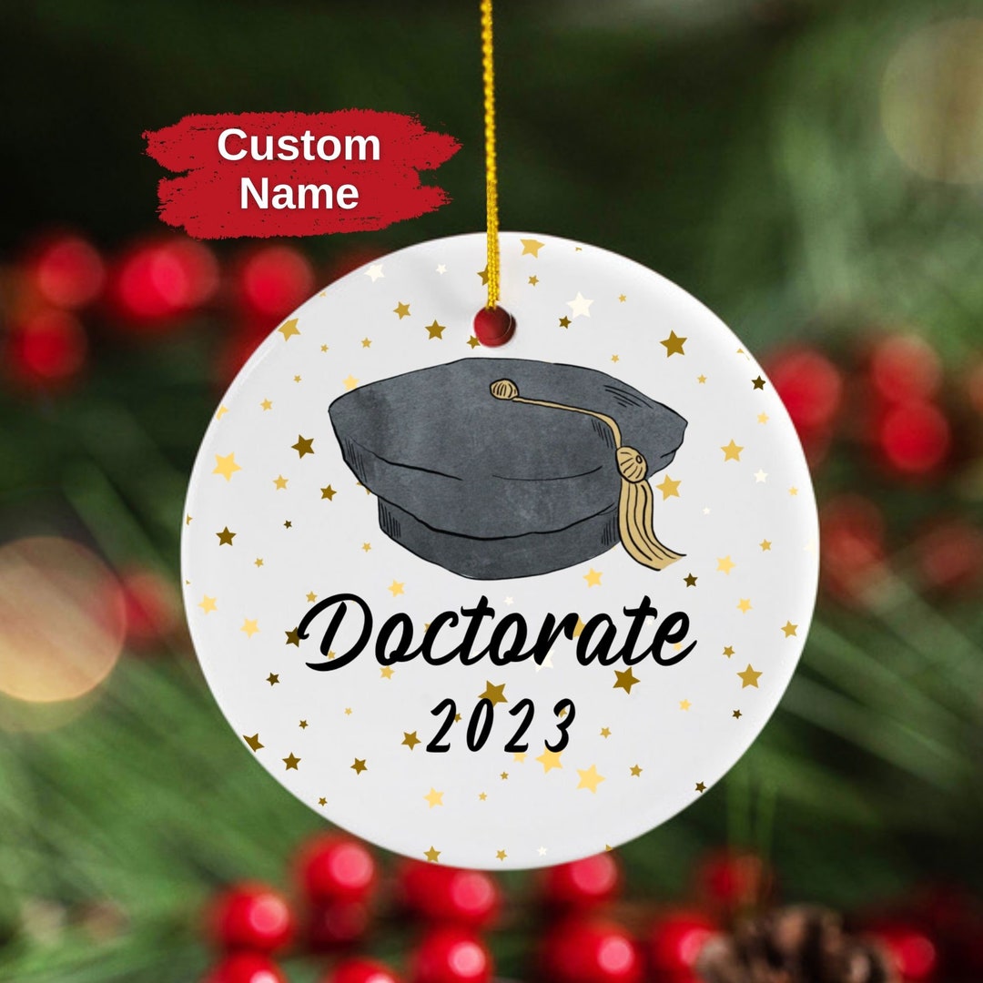 Personalized EDD Ornament Doctorate Ornament Doctor of Education EDD ...