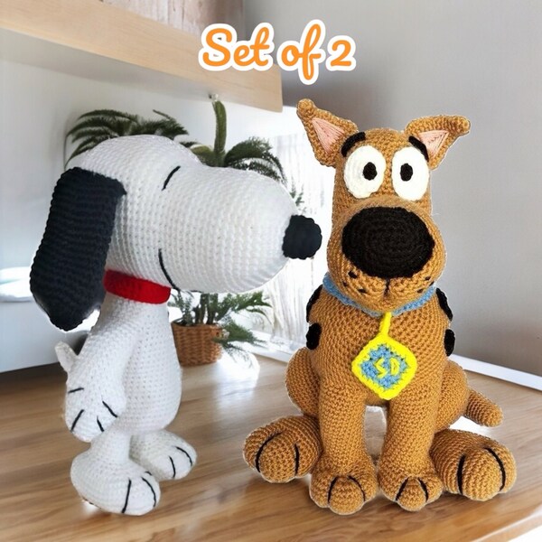 Snoopy Knitting Patterns - Etsy