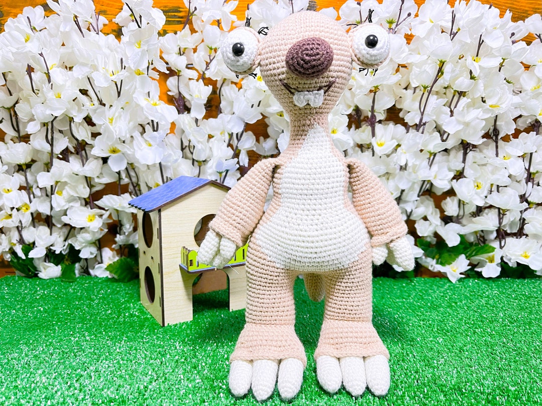 Sid Sloth Amigurumi, Sloth Crochet Pattern, Amigurumi Pattern, Easy ...