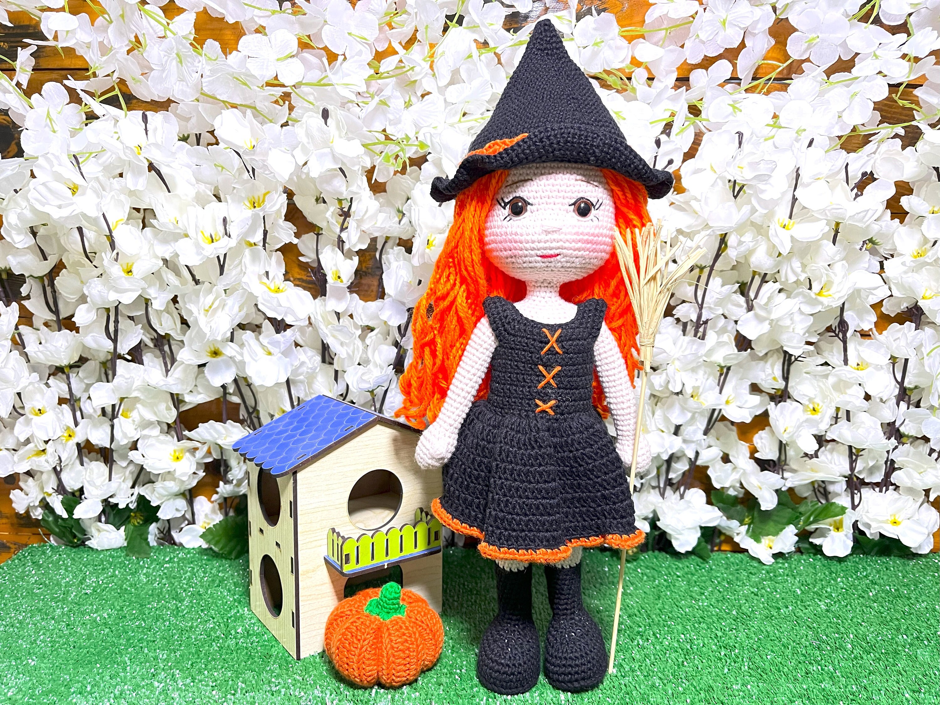 Witch Amigurumi, Witch Crochet Pattern, Amigurumi Pattern, Easy ...