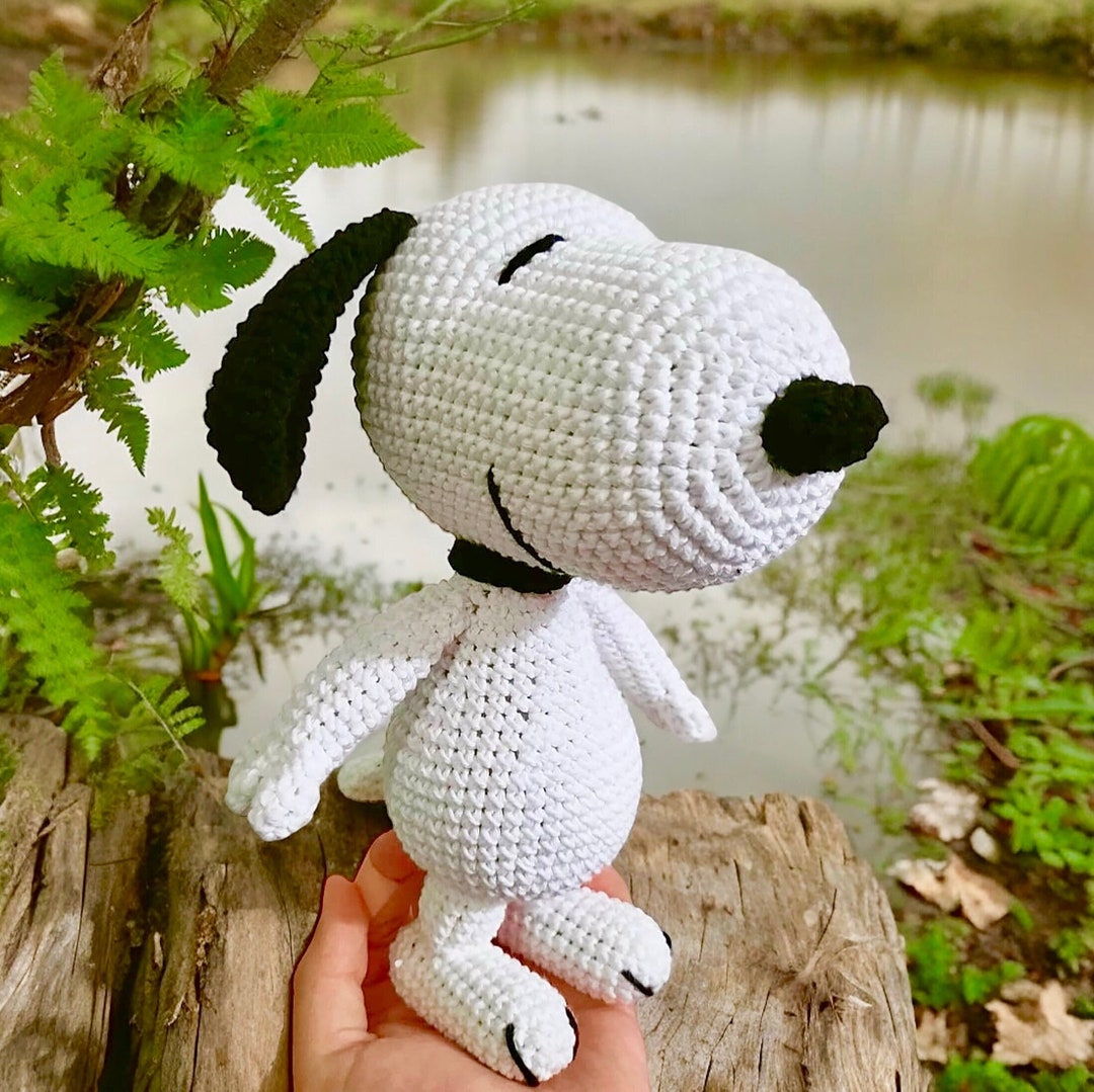Easy Snoopy Dog Crochet Pattern, Amigurumi Snoopy Toy Animal Pattern - Etsy