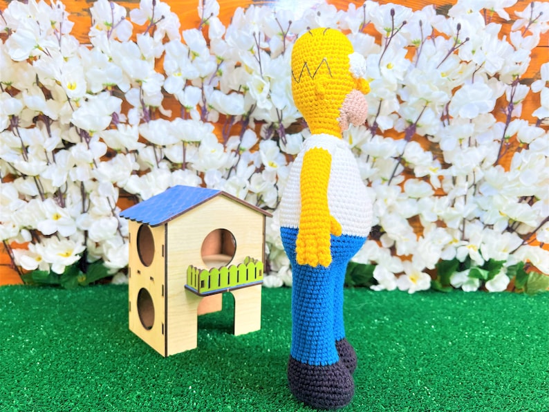 Simpsons Amigurumi, Simpsons Crochet Pattern, Amigurumi Pattern, Easy ...