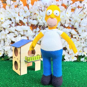 Simpsons Amigurumi, Simpsons Crochet Pattern, Amigurumi Pattern, Easy ...