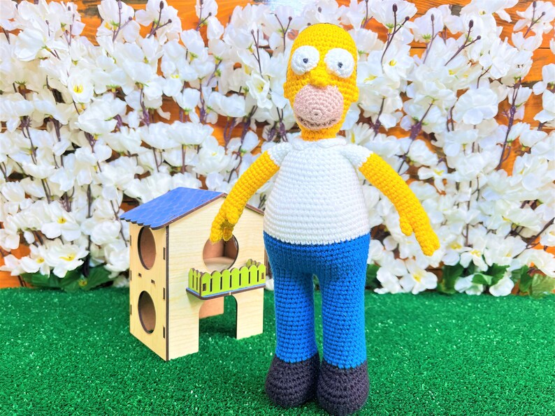 Simpsons Amigurumi, Simpsons Crochet Pattern, Amigurumi Pattern, Easy ...