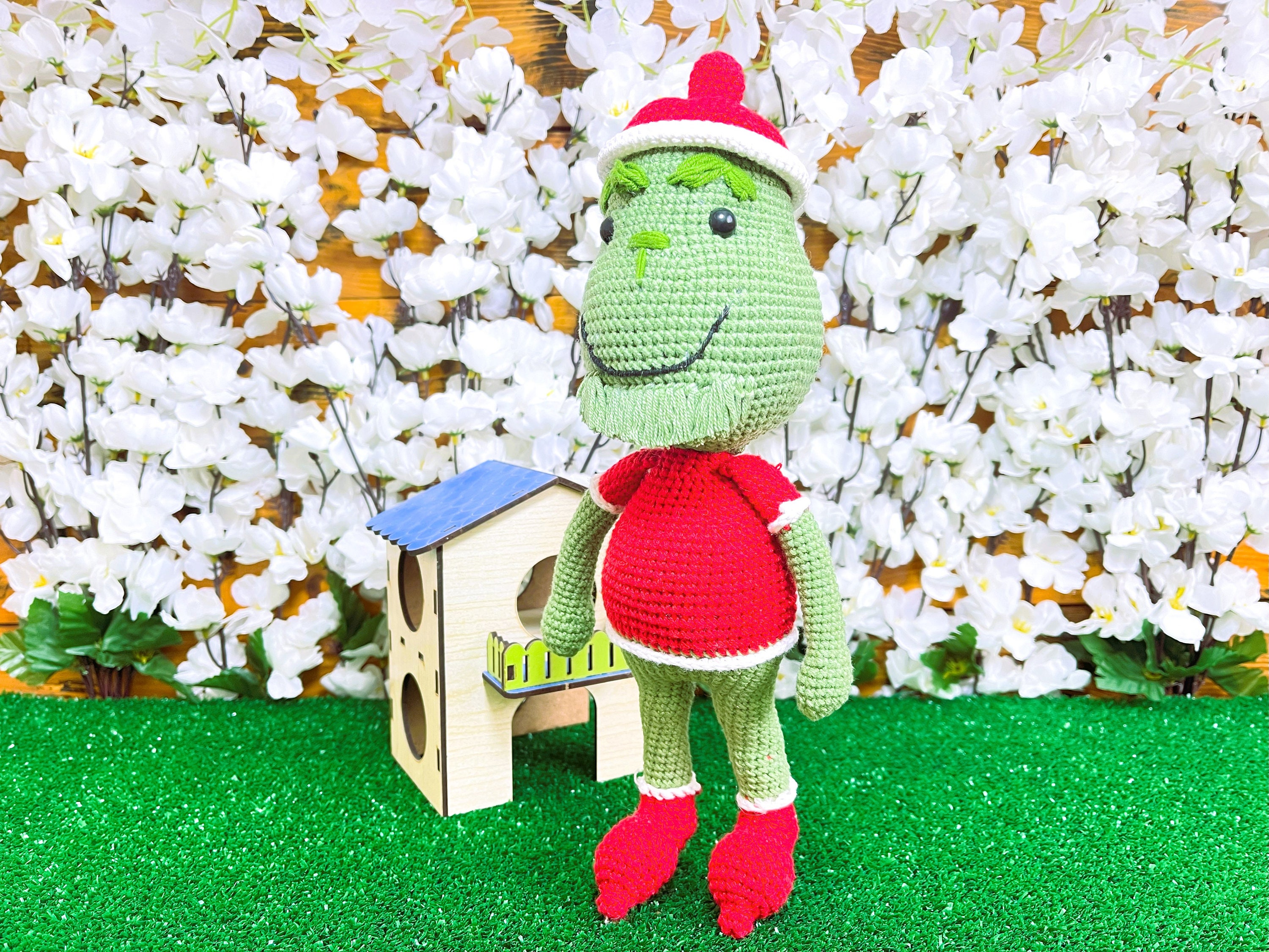 Grinch Amigurumi, Crochet Pattern, Amigurumi Pattern, Easy Amigurumi ...