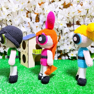 Powerpuff Girls Crochet Pattern, Knitting Amigurumi Powerpuff Girls ...