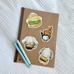 Sanrio Characters Sticker Bundle || Pochacco Pompompurin Cinnamoroll ...
