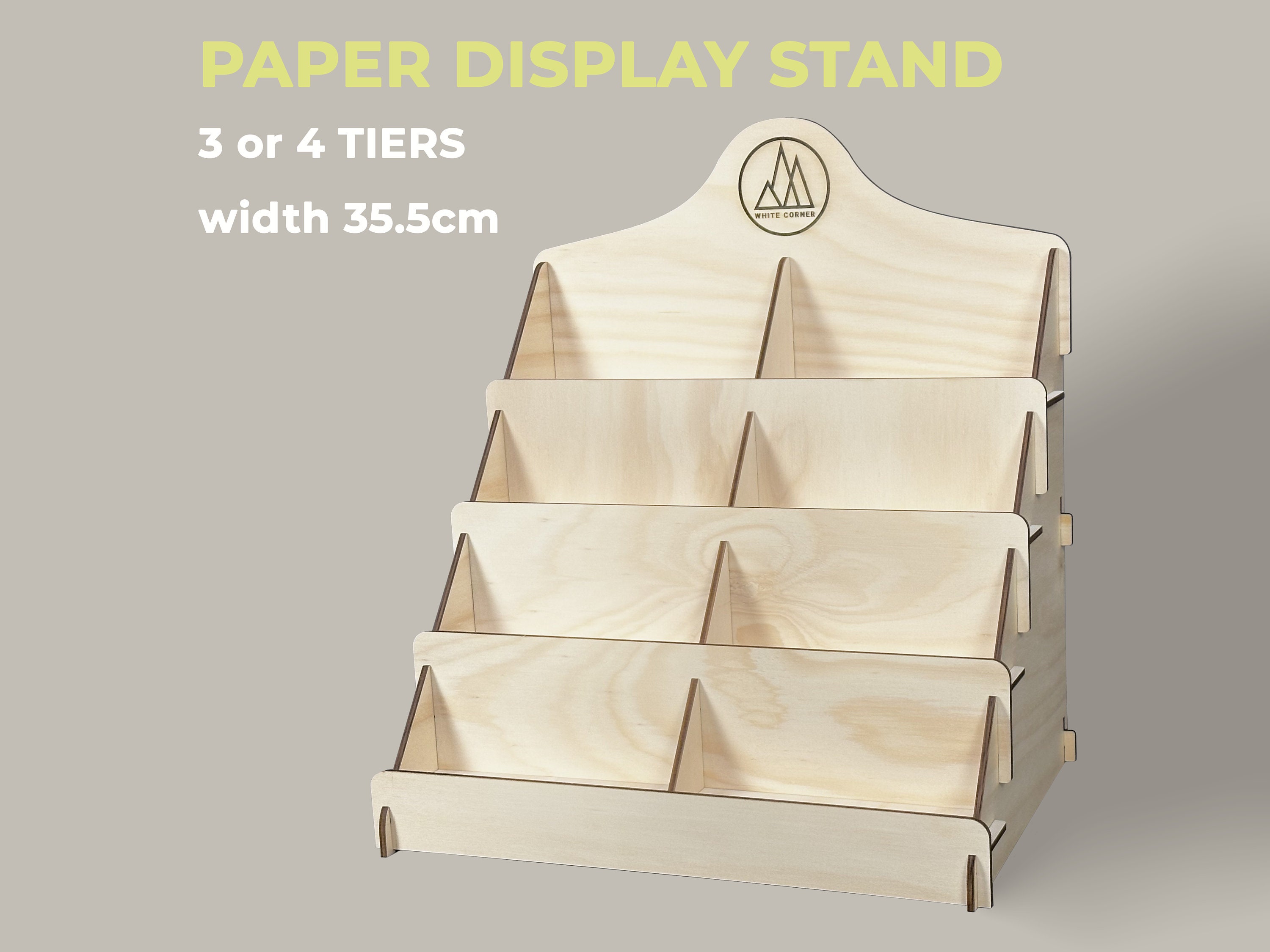 Retail Counter Display Stand Long 3-4 Layers 3/4 Mm - Etsy