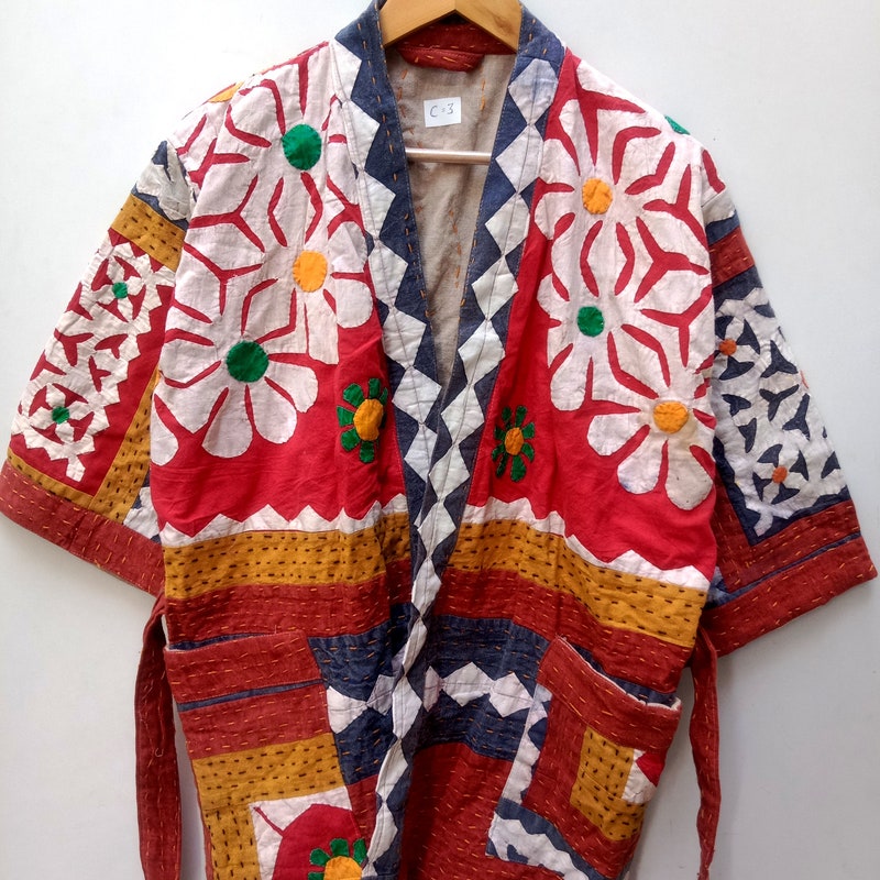 Kantha Jackets - Etsy