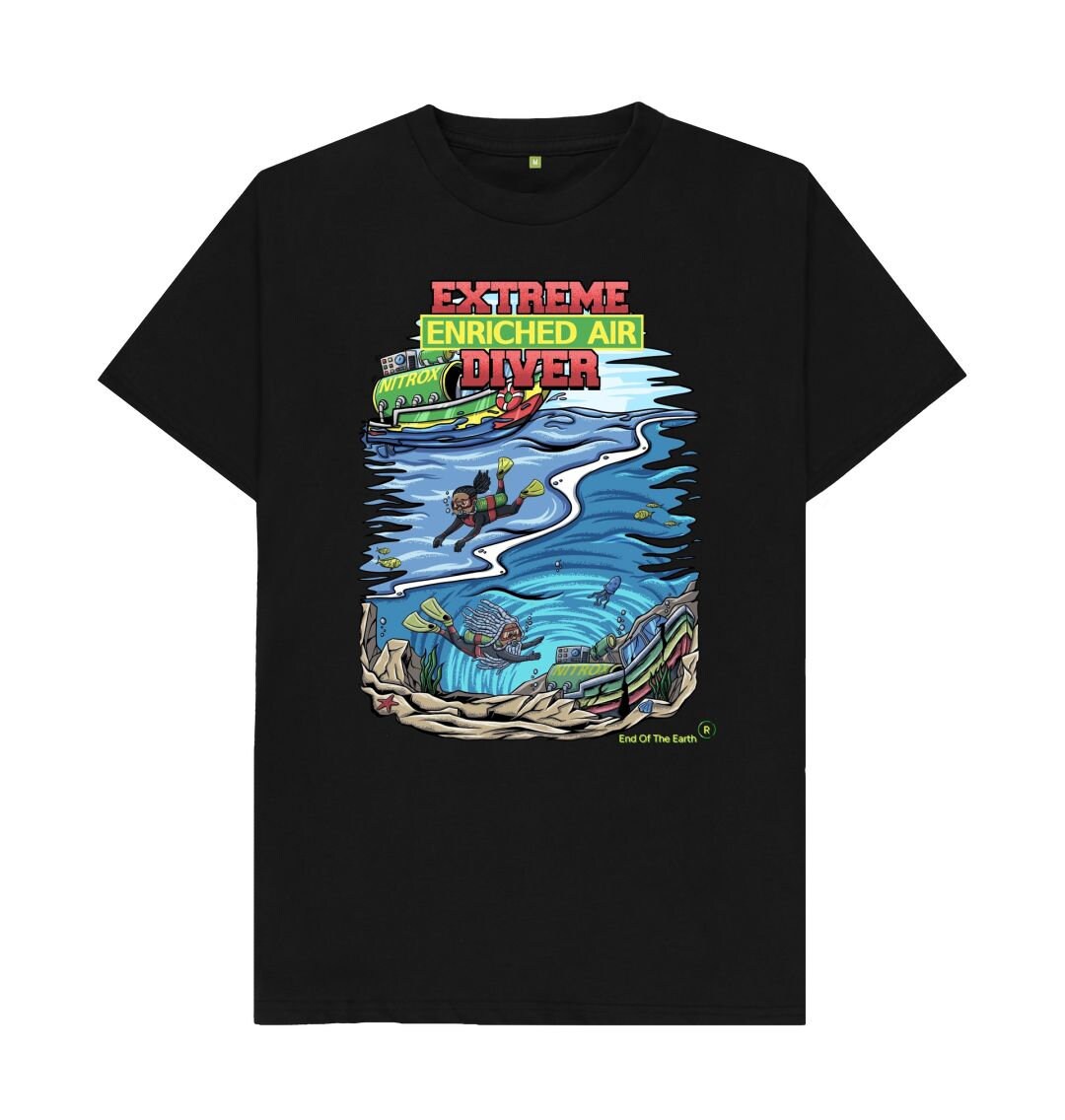 Men's Extreme Enriched Air nitrox Diver Scuba T-shirt - Etsy