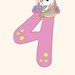 Unicorn Number 4 Design – Birthday Party SVG, PNG, JPG Files - Etsy