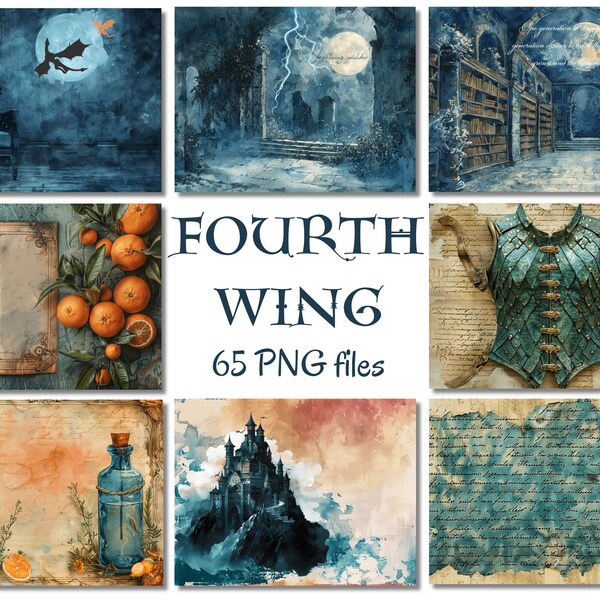 Fourth Wing Dragon Digital Stencil - Etsy