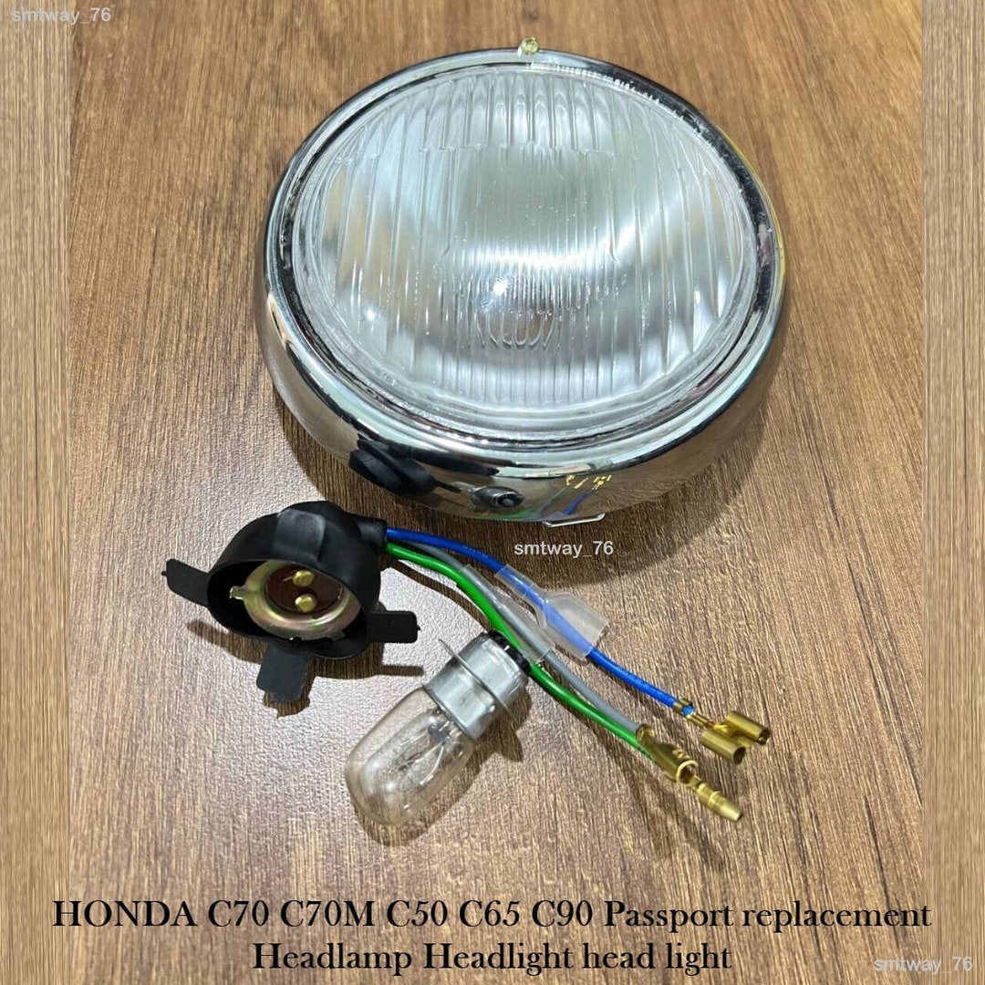 Set HONDA C70 C90 C50 C65 CUB Headlight Light Lamp 12V. High - Etsy