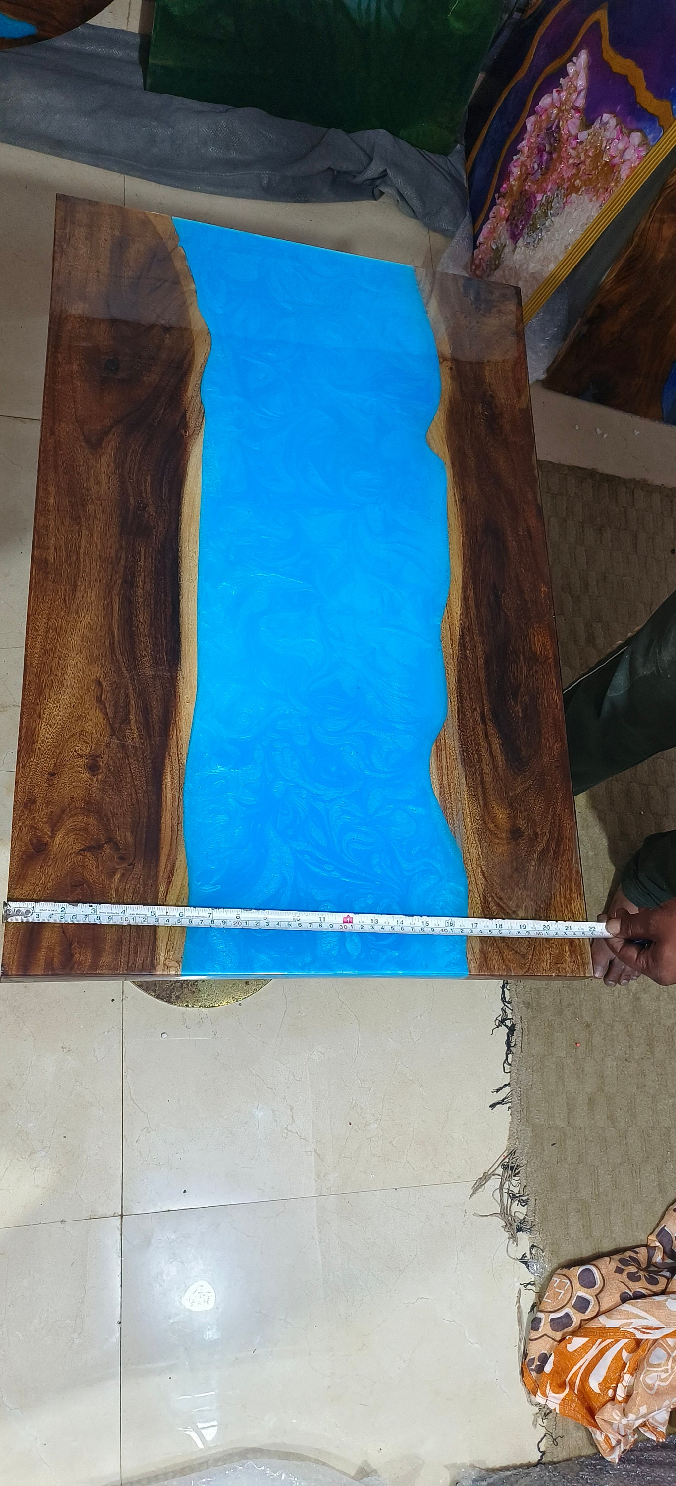 Epoxy Resin Table, Epoxy Wooden Table - Etsy