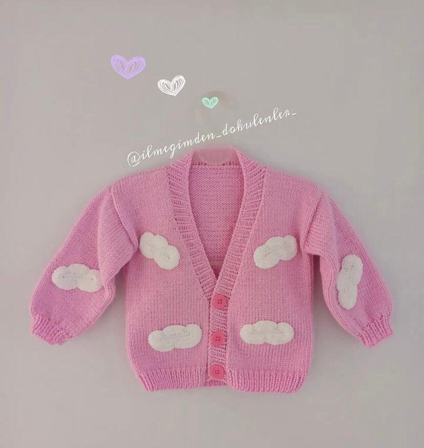3D Fluffy Clouds Cardigan for Little Boyscloud Baby - Etsy
