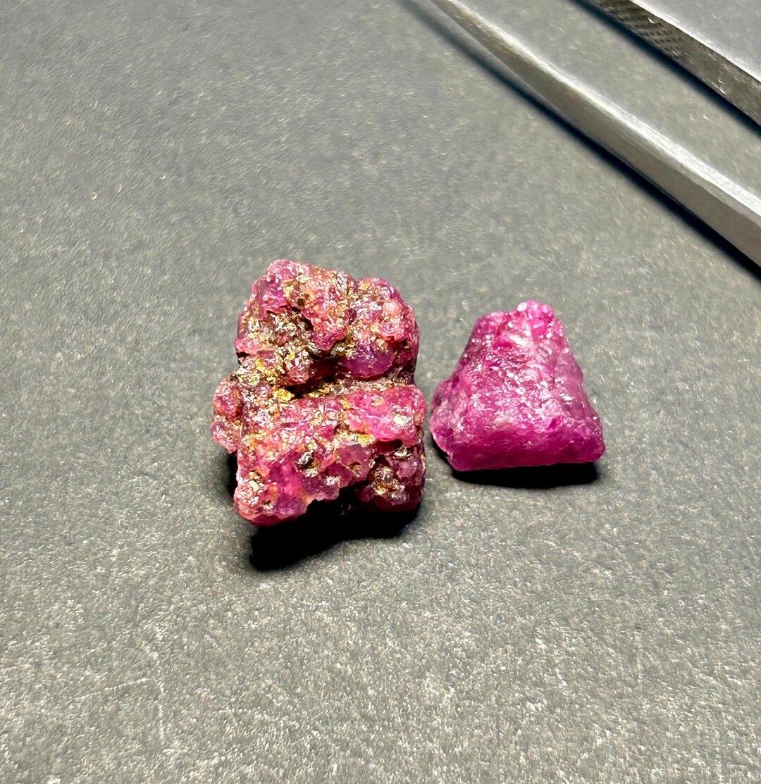 Rare Foam Shape Natural Ruby Rough, Natural&genuine Ruby Rough for ...