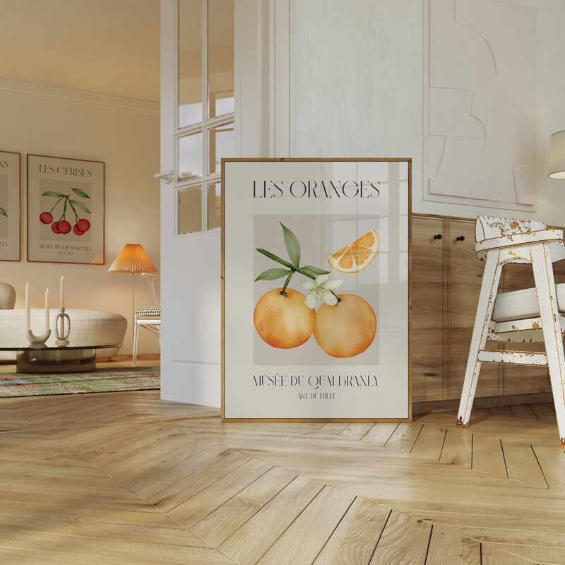 Orange Poster - Etsy