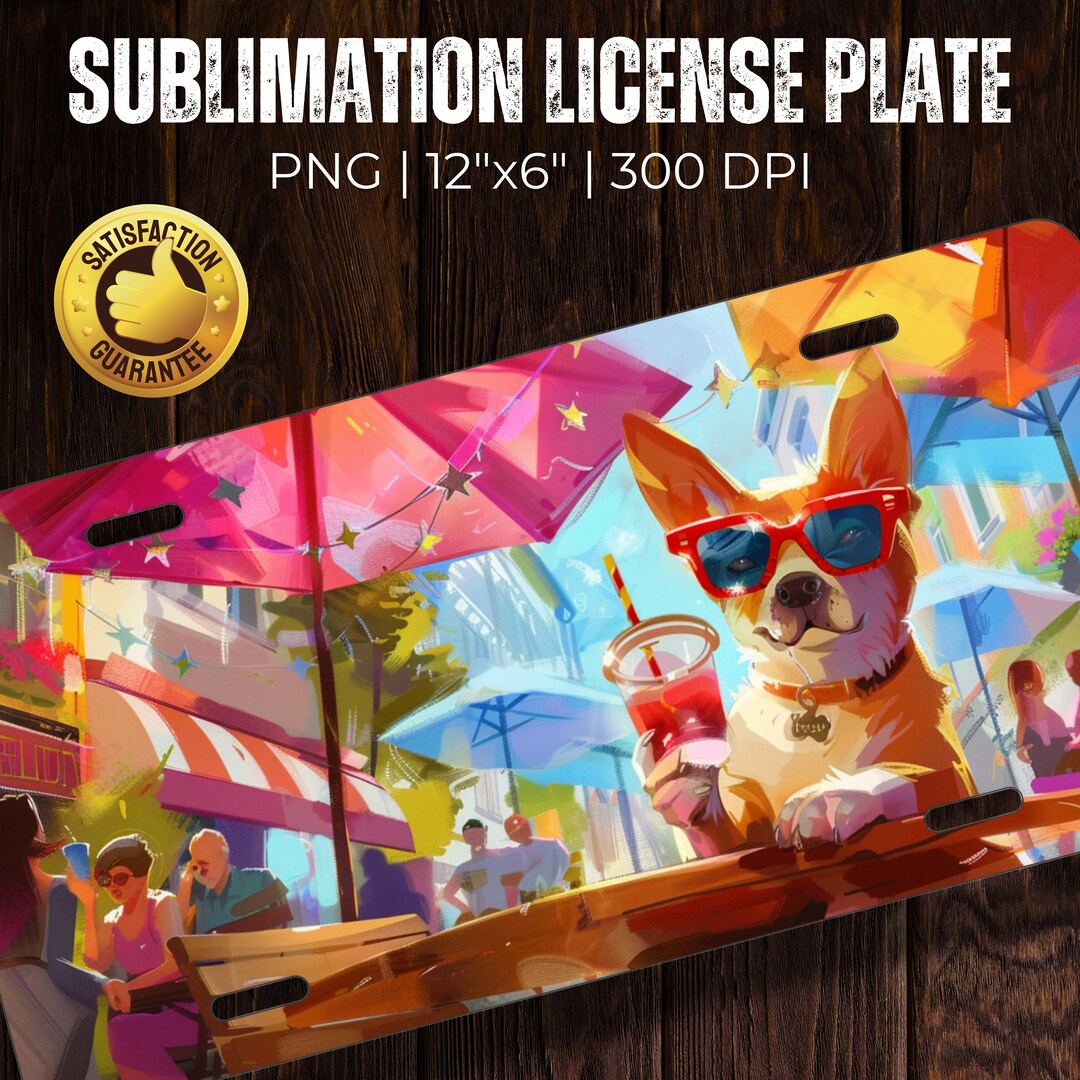 License Plate PNG, License Plate Design, Funny Dog PNG, Dog License ...