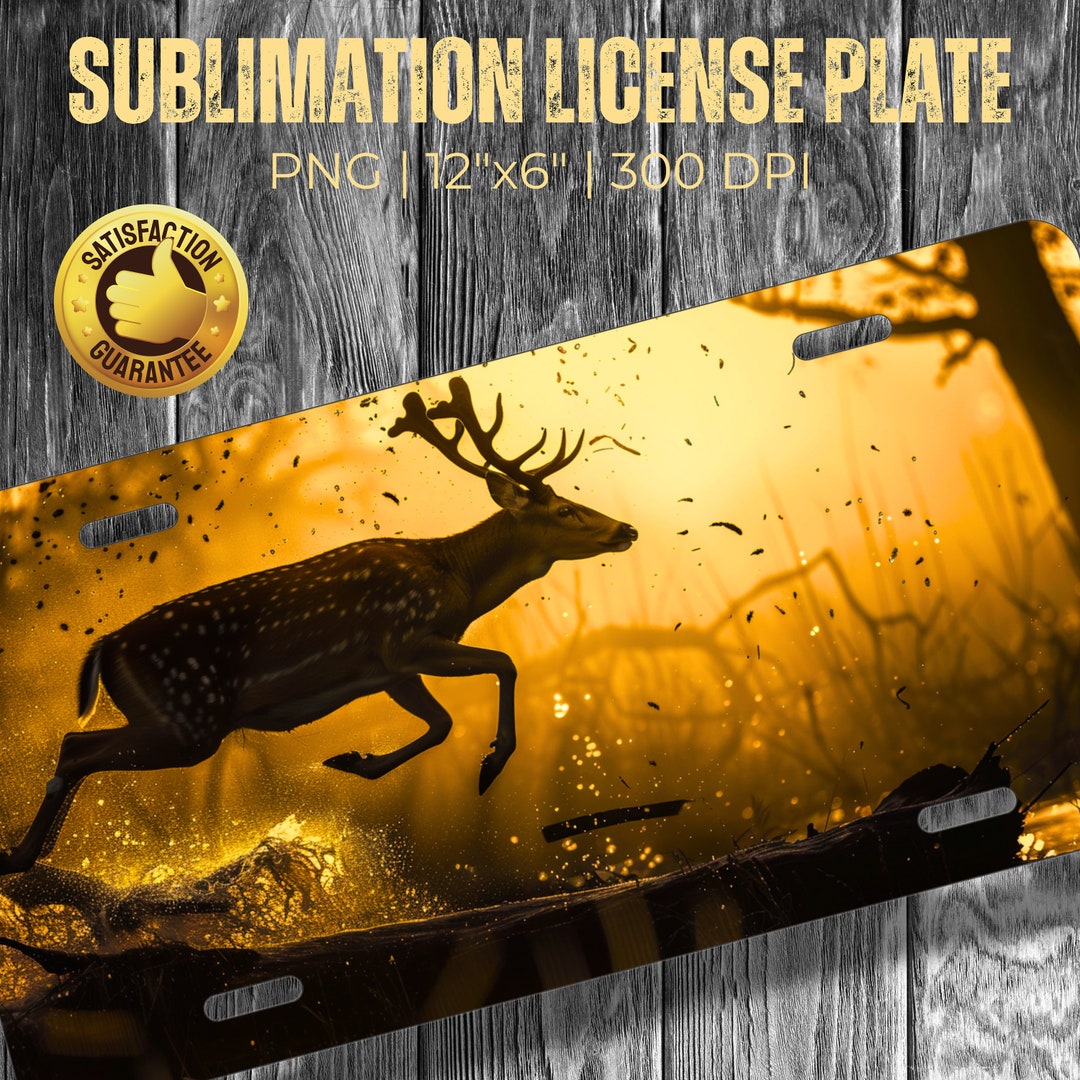 License Plate PNG, License Plate Design, Hunter License Plate, Front ...