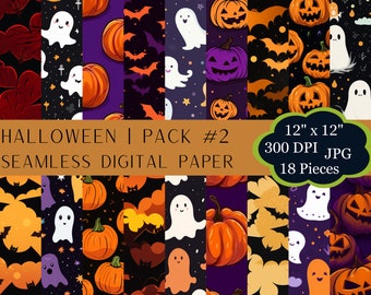 Halloween Digital Paper // Halloween Background // Halloween - Etsy