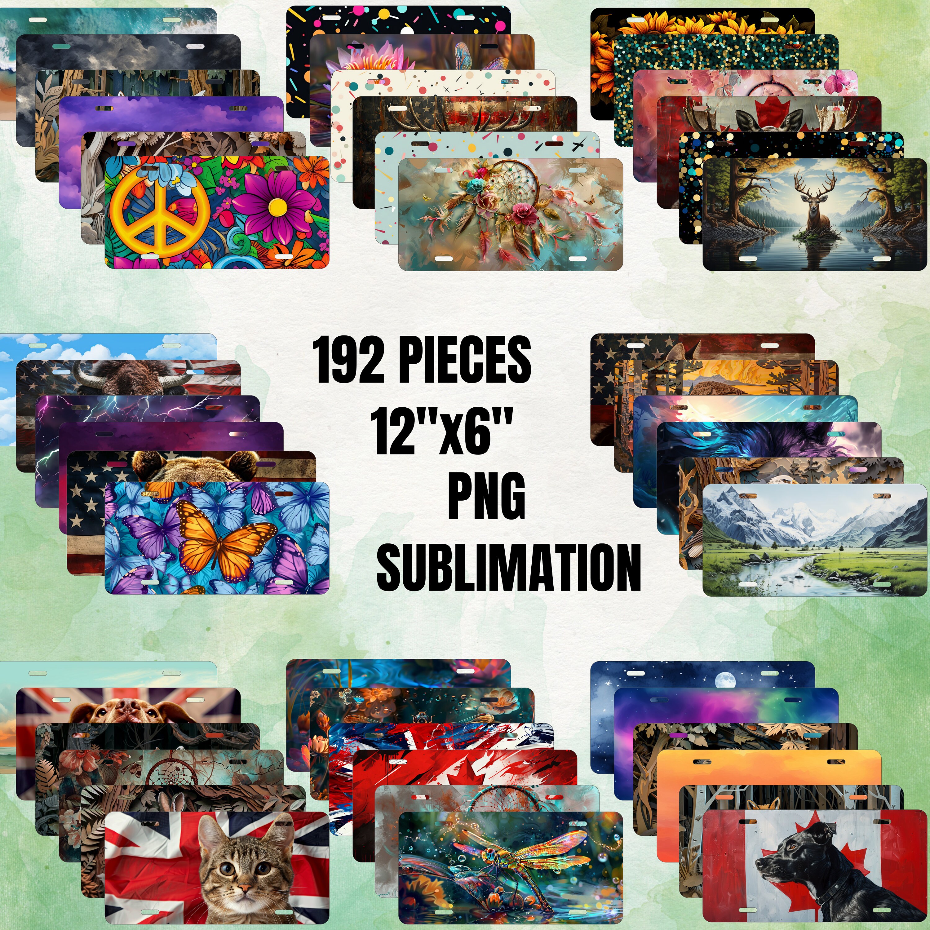 License Plate PNG Bundle License Plate Design Canada License Plate PNG ...