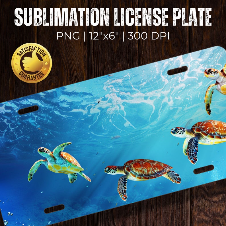 License Plate PNG, License Plate Design, Sea Turtle PNG, Front License ...