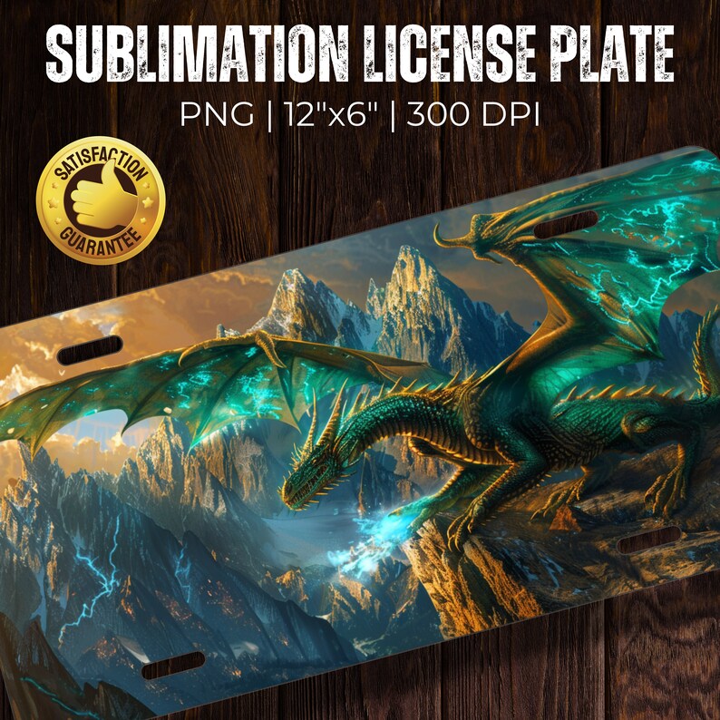 License Plate PNG, License Plate Design, Dragon License Plate ...