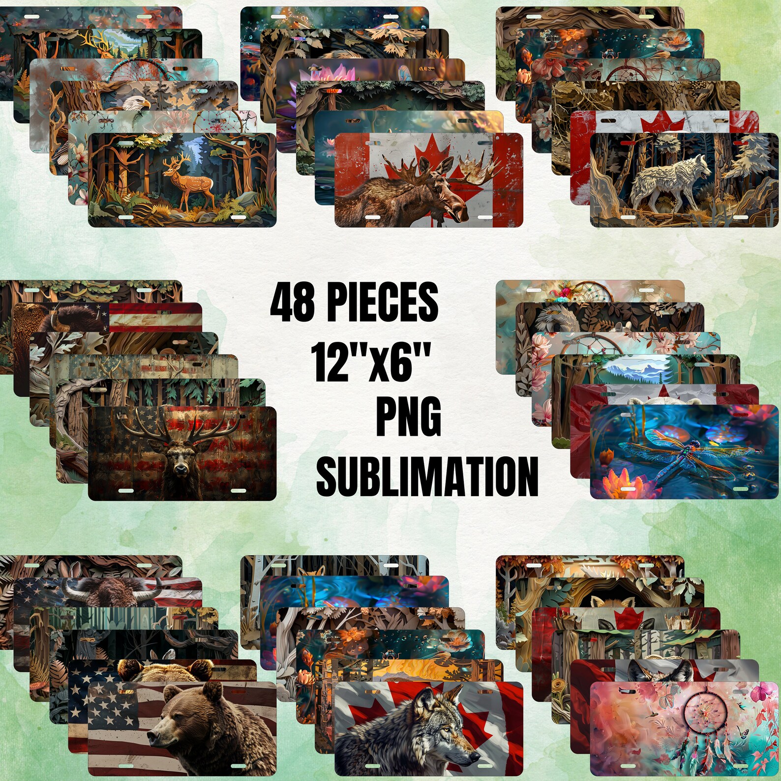License Plate PNG Bundle License Plate Design Canada License Plate PNG ...