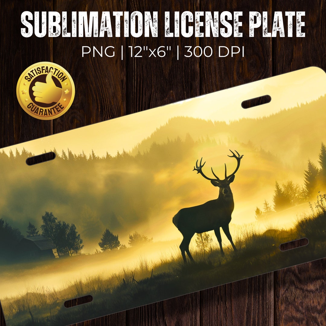 License Plate PNG, License Plate Design, Hunter License Plate, Front ...