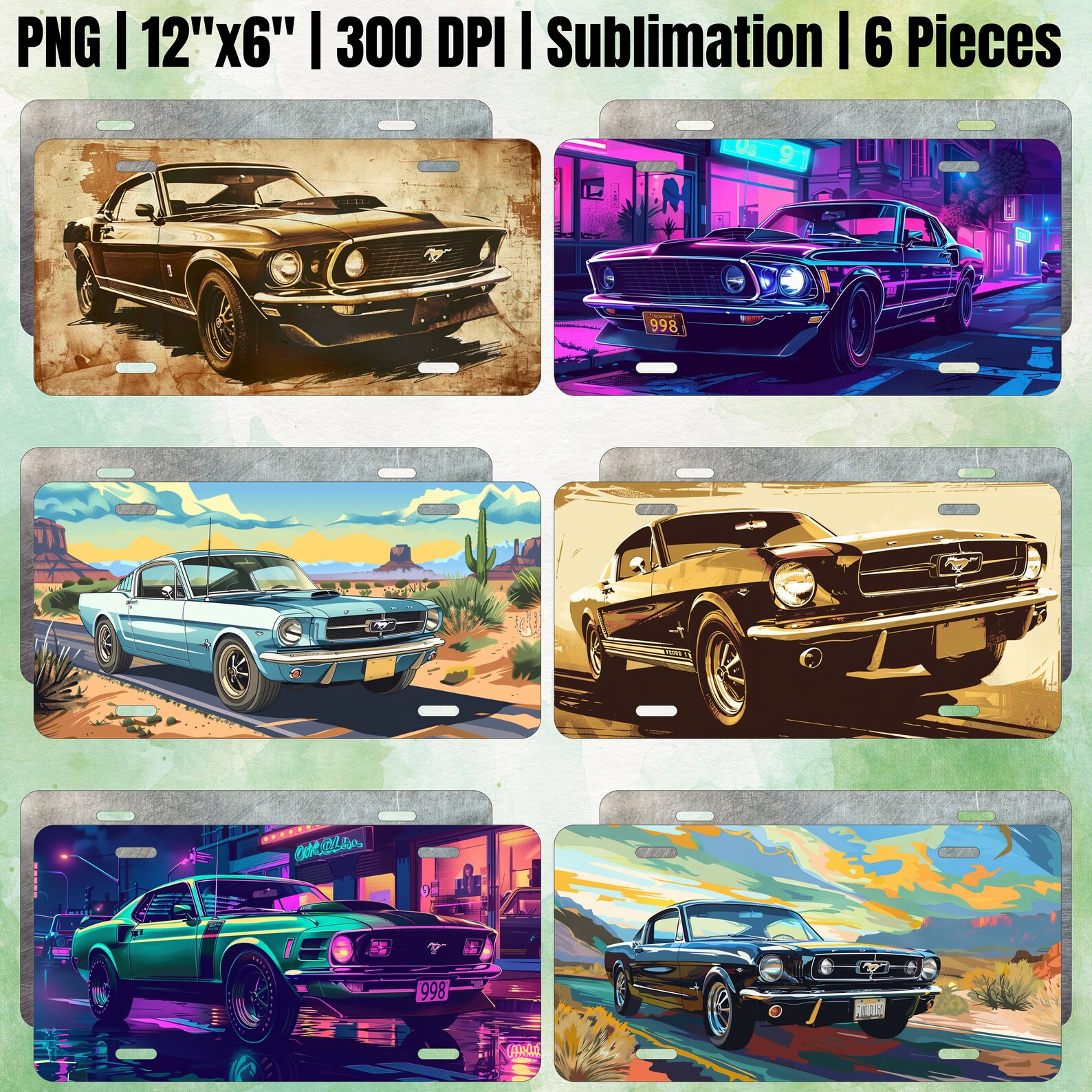 License Plate PNG, License Plate Design, Mustang License PNG, Mustang ...