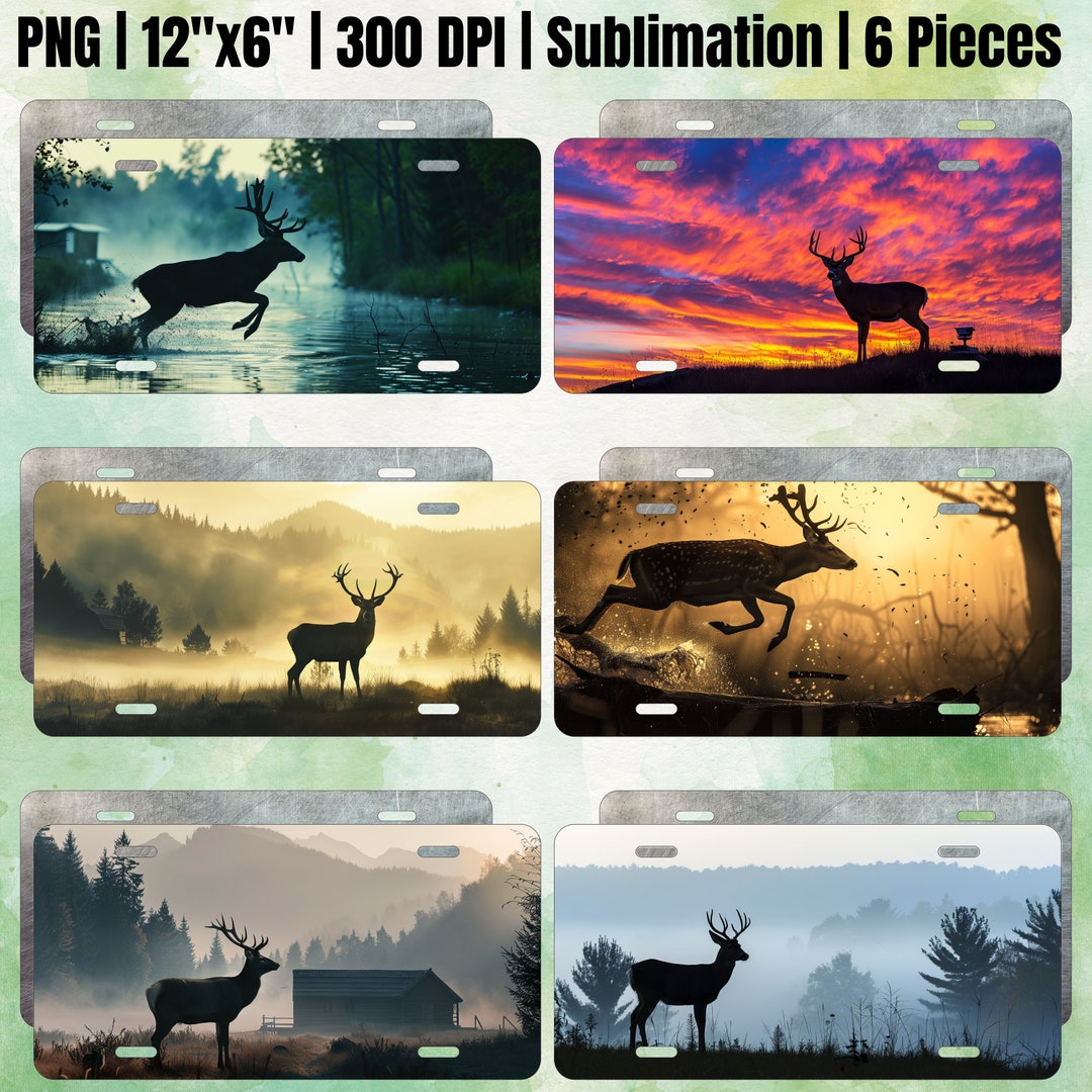 License Plate PNG, License Plate Design, Hunter License Plate, Front ...