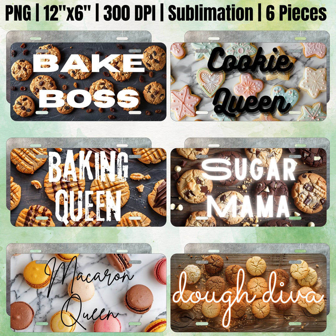 License Plate PNG, License Plate Design, Cookie License Plate, Front ...
