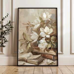 Light Academia Printable Wall Art Vintage Print Moody Wall Art Light ...