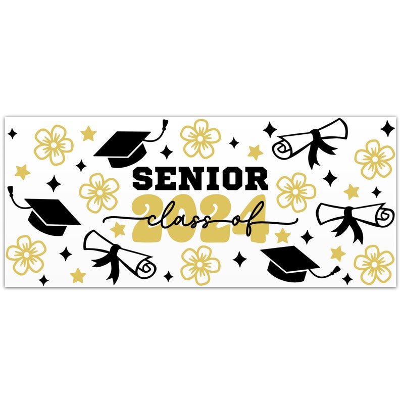 Graduation Svg Senior 2024 Svg Libbey Glass Wrap Svg, Class of 2024 ...
