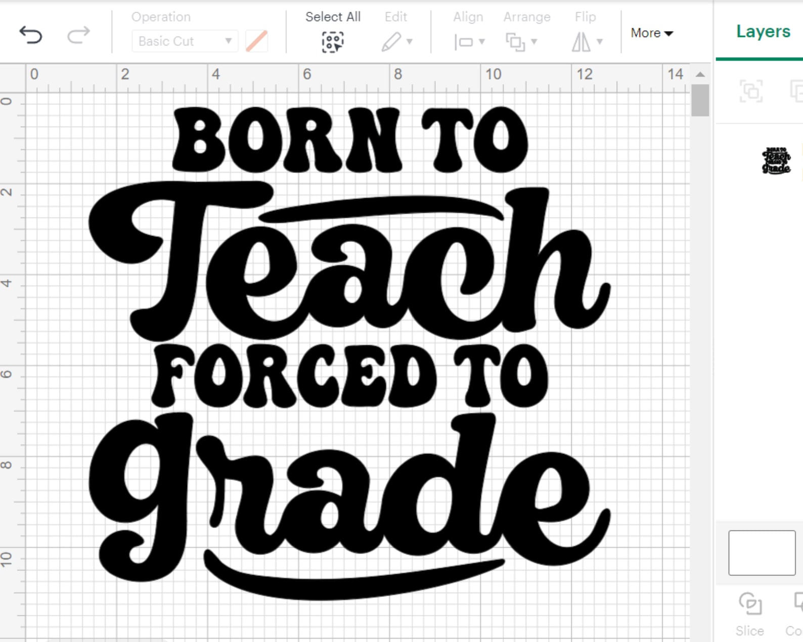 Born to Teach Svg Files for Cricut, Funny Cute Gift Retro Teacher ...
