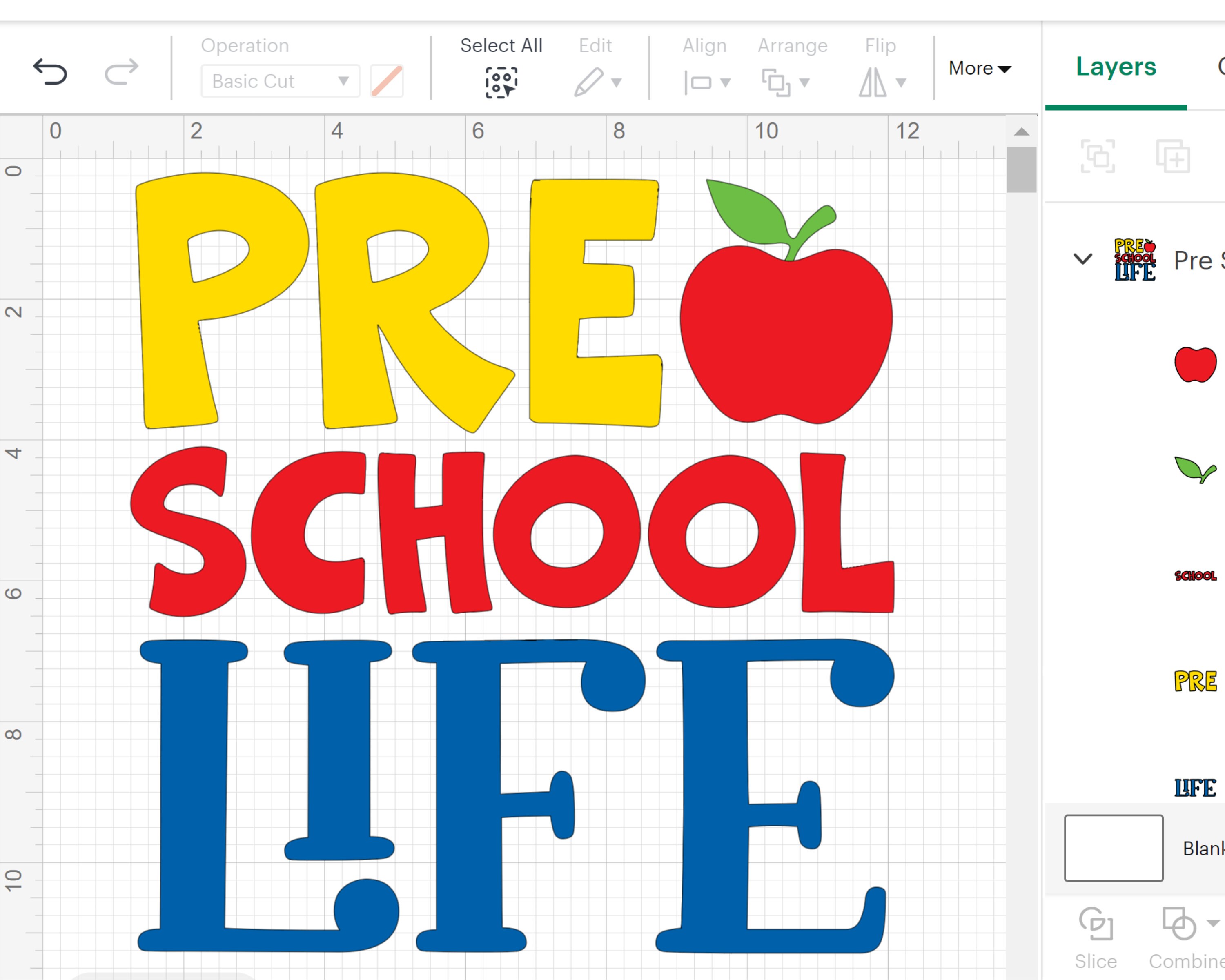 Preschool Life Svg Files for Cricut, Funny Kindergarten Retro Back to ...