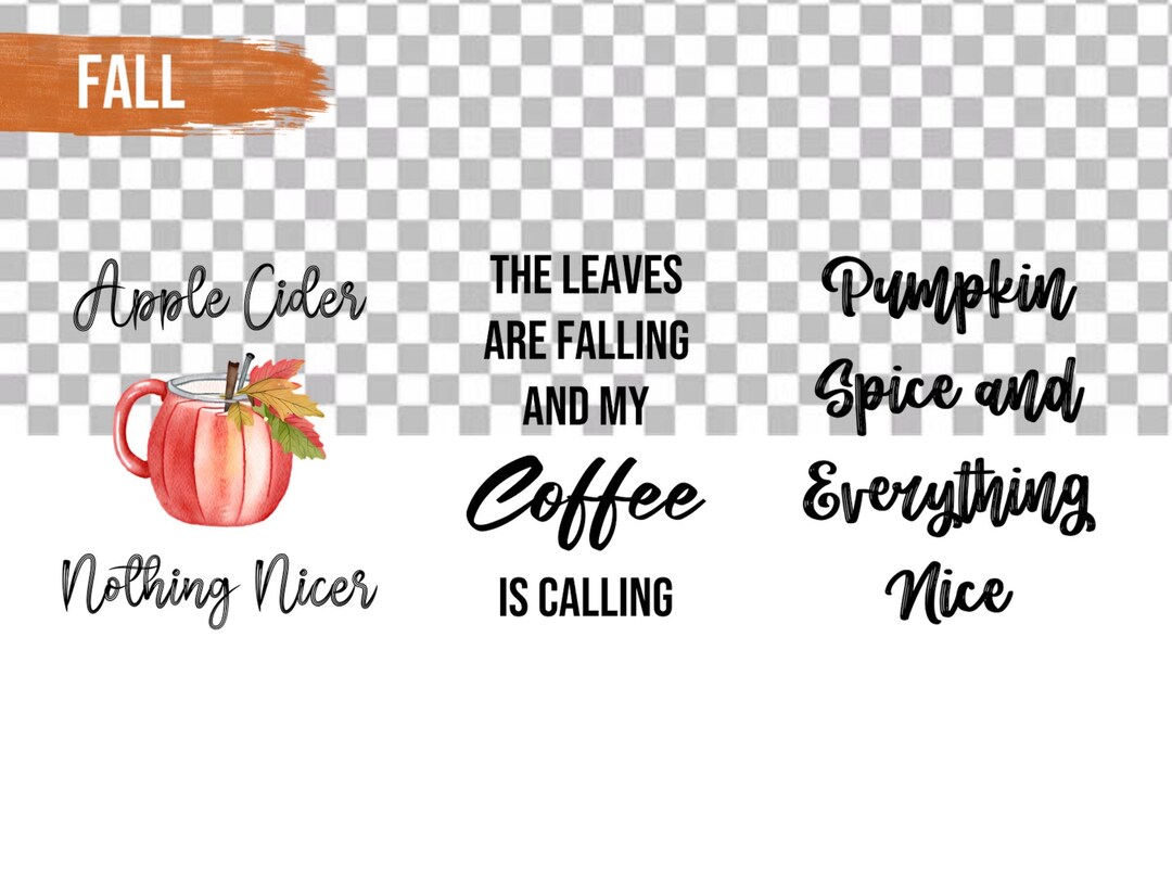 Fall Signs Printable Fall Wall Art Apple Cider Nothing - Etsy