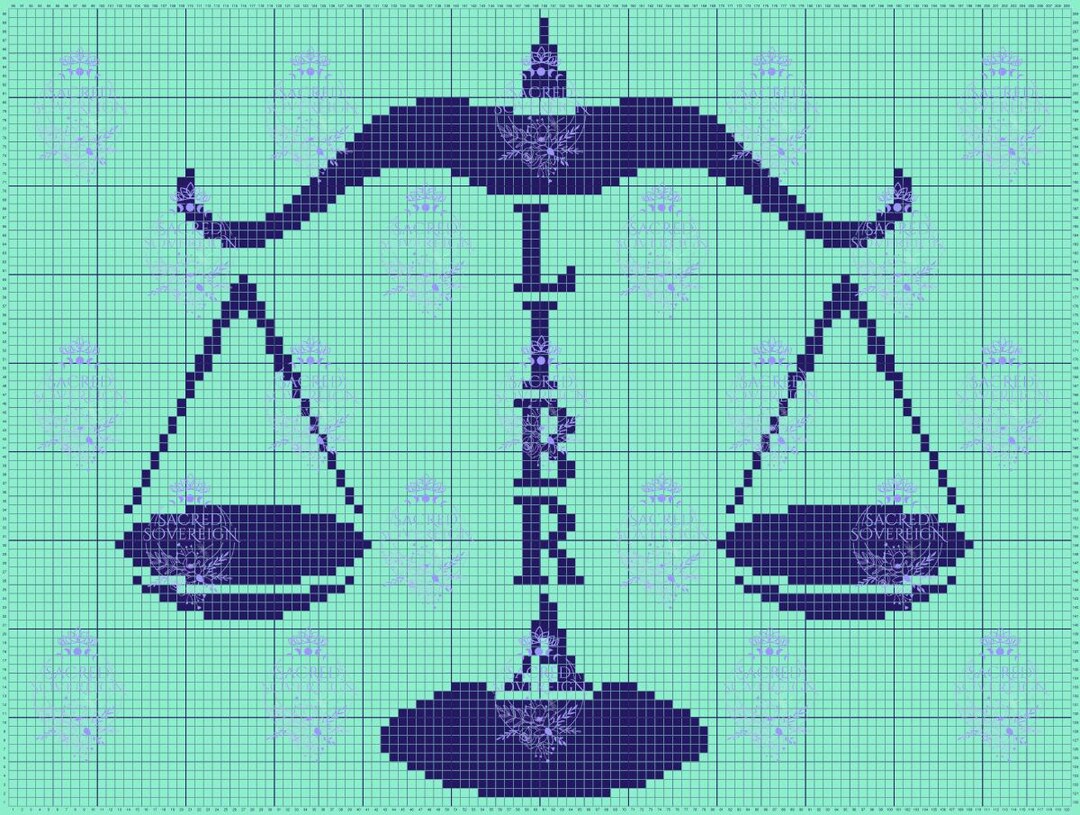 Libra Zodiac C2C Crochet Blanket Pattern – PDF Digital Download ...