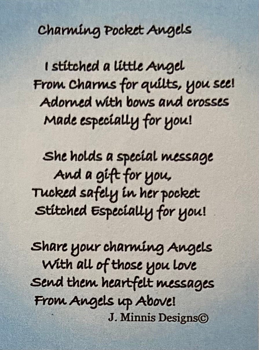 Charming Pocket Angels Pattern Digital - Etsy