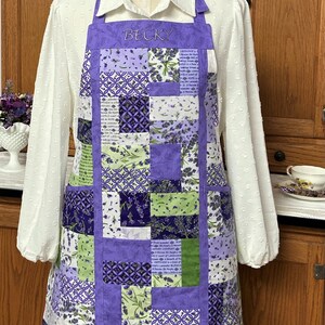 Charm Squares Apron Pattern Digital - Etsy