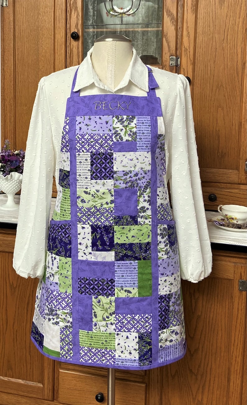Charm Squares Apron Pattern Digital - Etsy