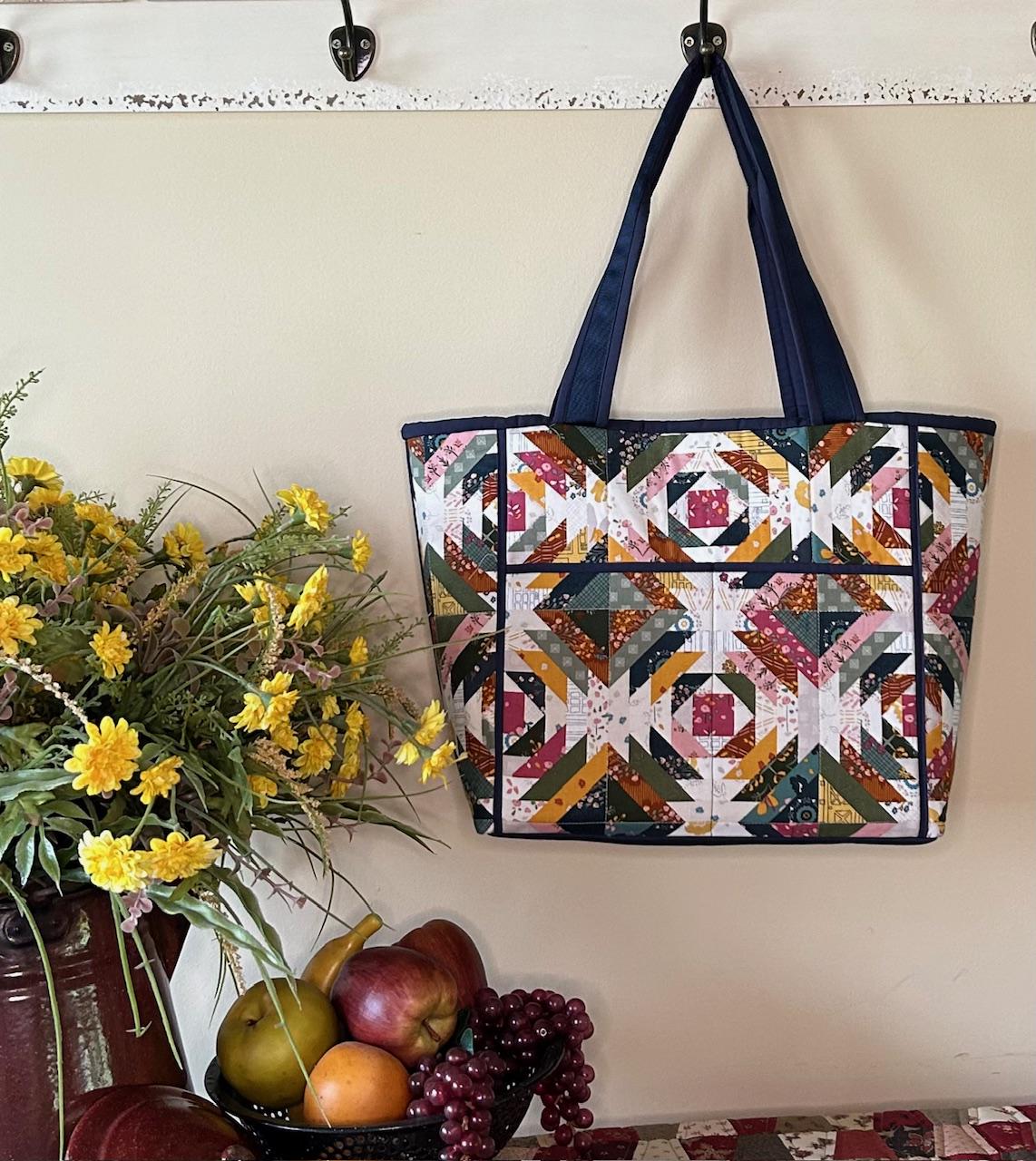 Cheater Print 8 Pocket Tote Bag Pattern - Etsy