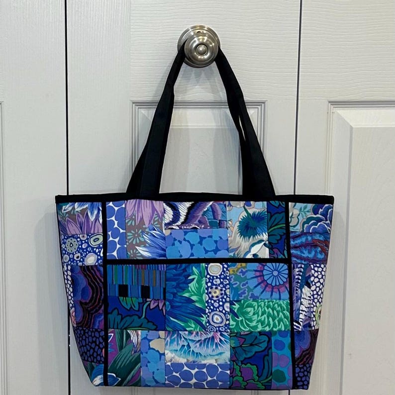 Charming 8 Pocket Tote Bag Pattern Digital - Etsy