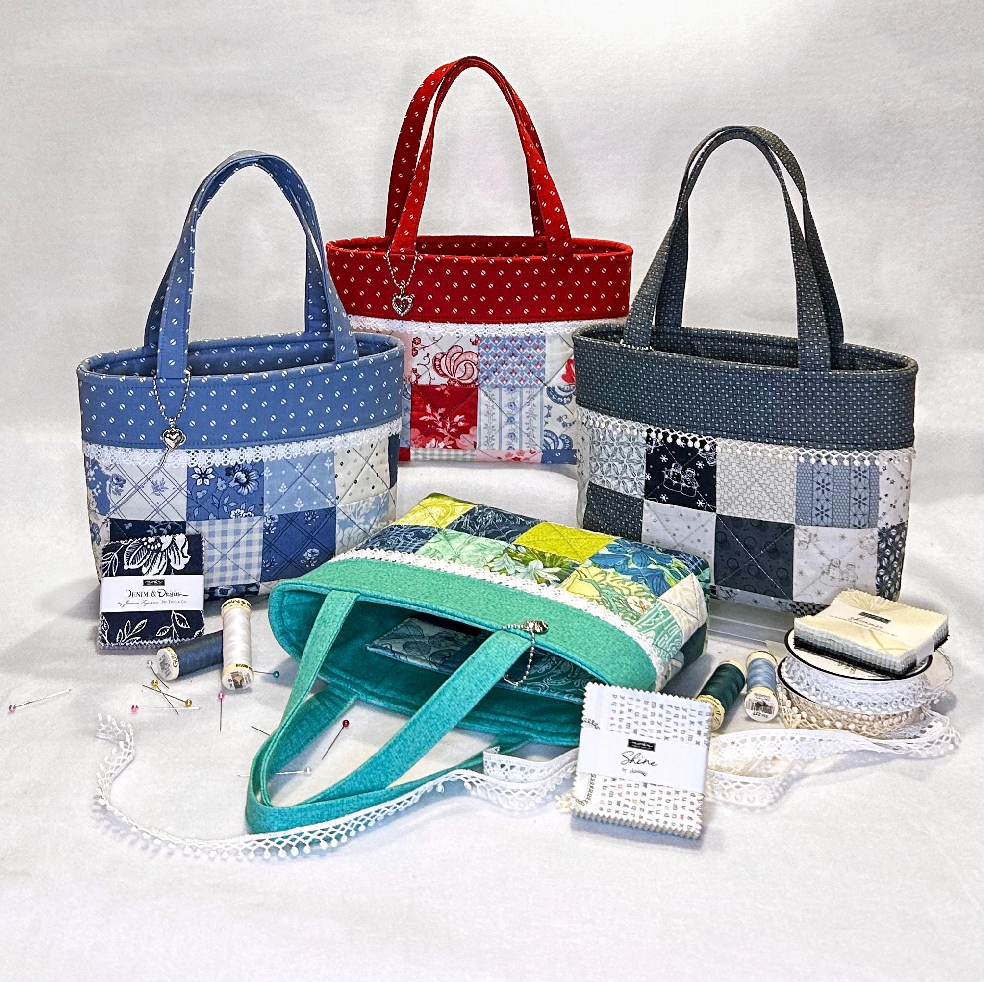 Mini -charming Tote Bag Pattern - Etsy