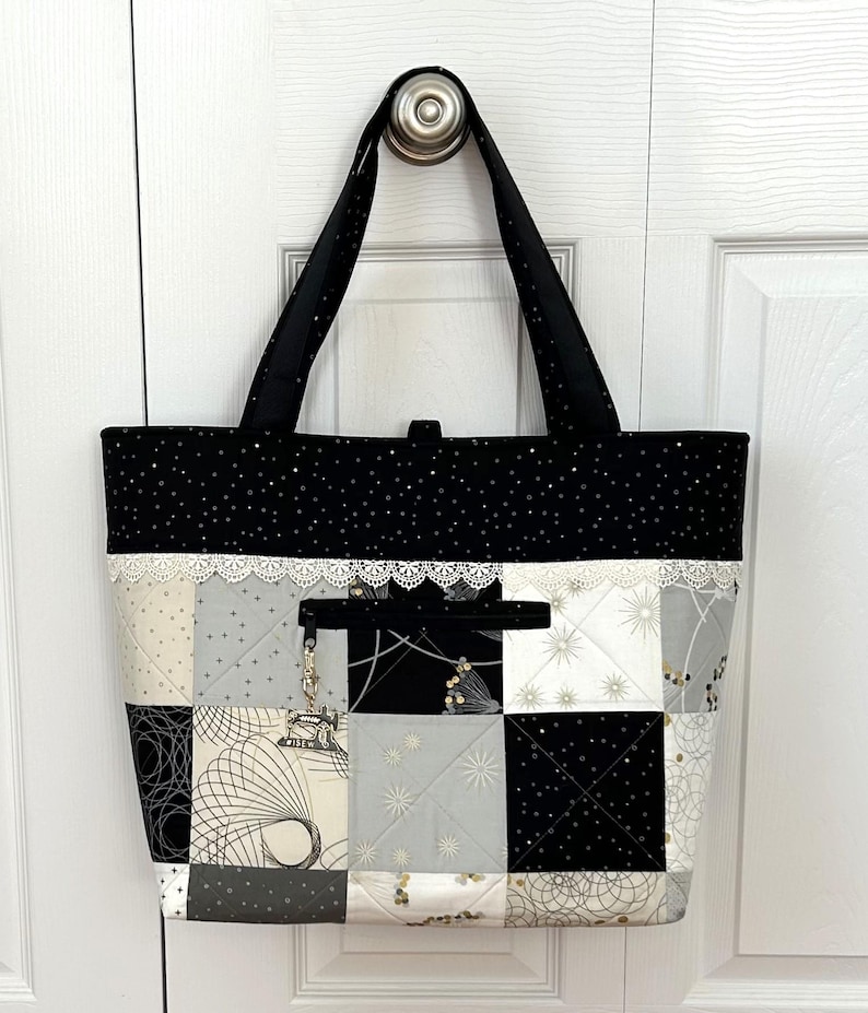 Charming Button Tote Bag Pattern - Etsy